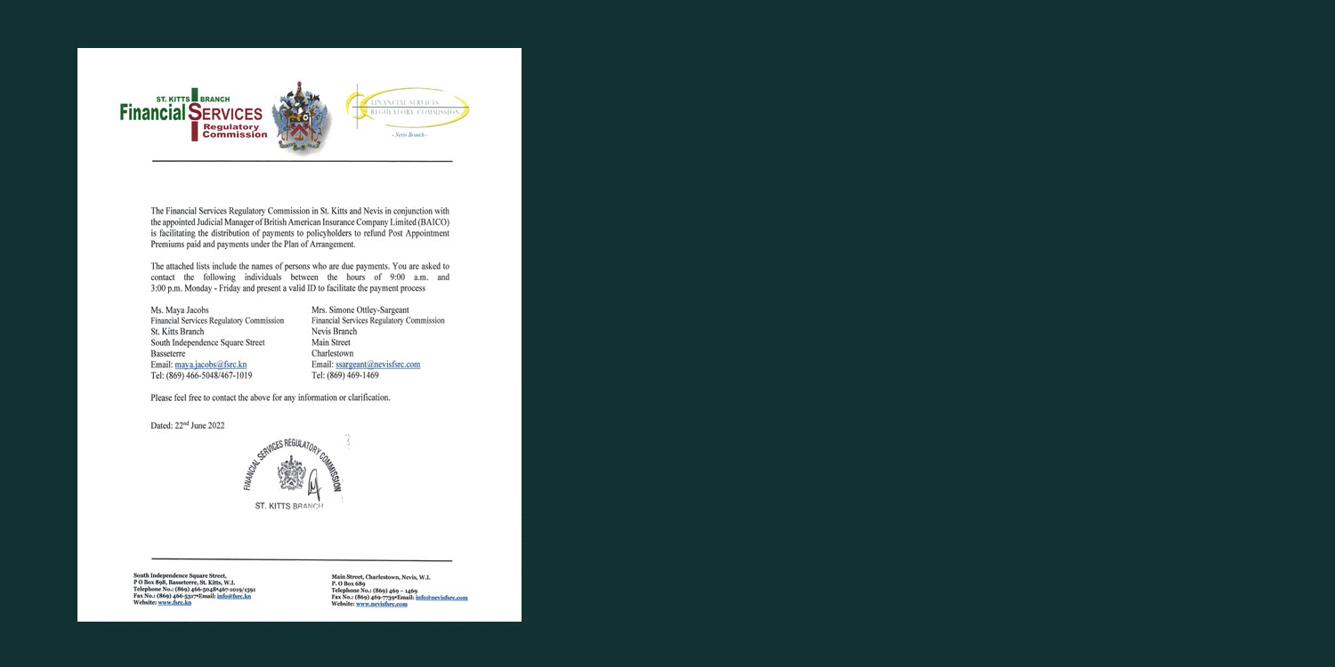 Financial Services Regulatory Commission - Home